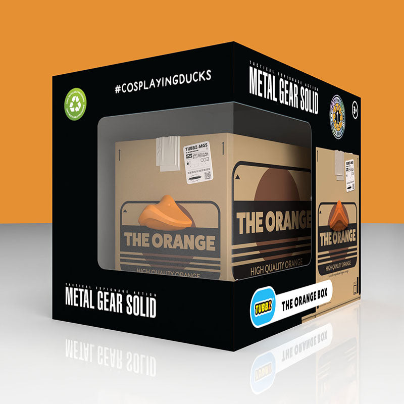 Metal Gear Solid The Orange Box TUBBZ Boxed Collectible | TUBBZ USA